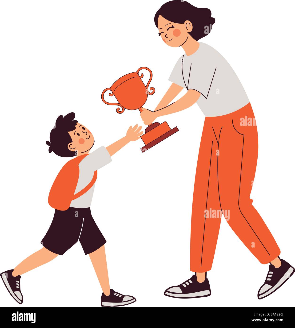 Student receiving award hi-res stock photography and images - Alamy