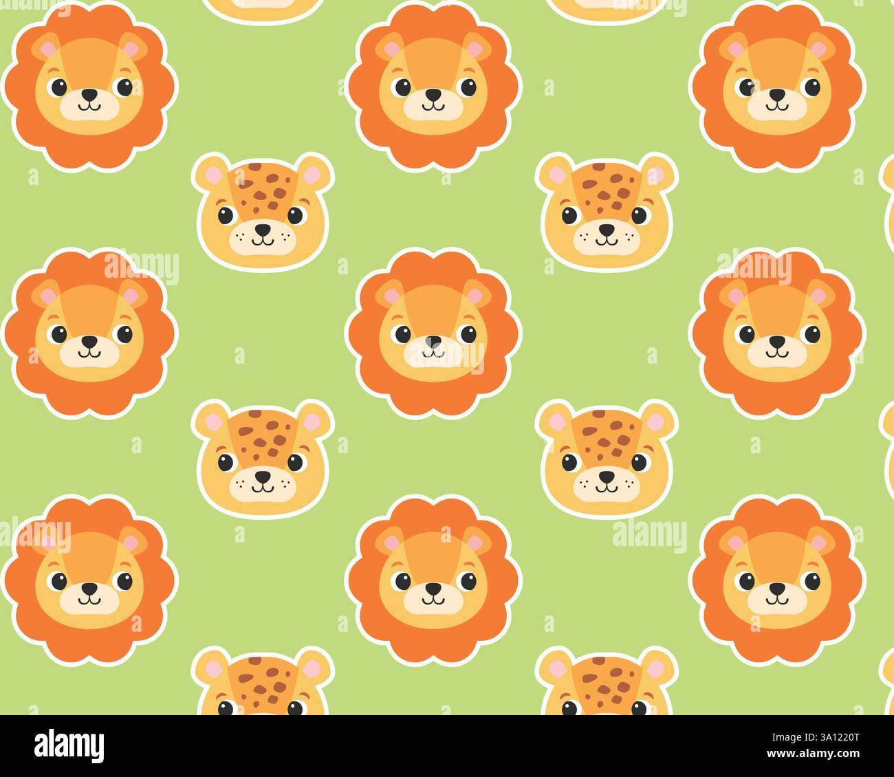 Lion and tiger textile hi-res stock photography and images - Alamy