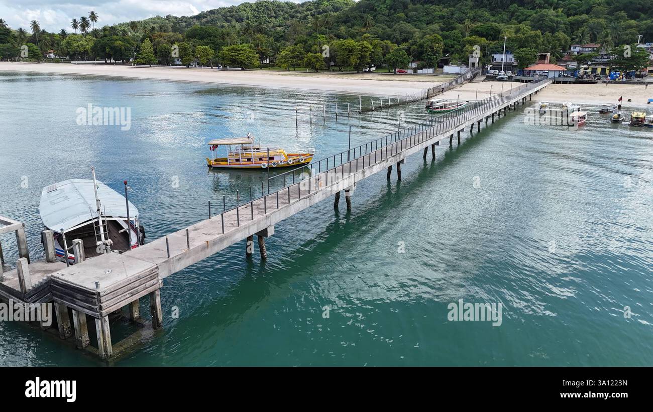 Sao Tome de Paripe beach salvador bahia, brazil - february 7, 2025 ...