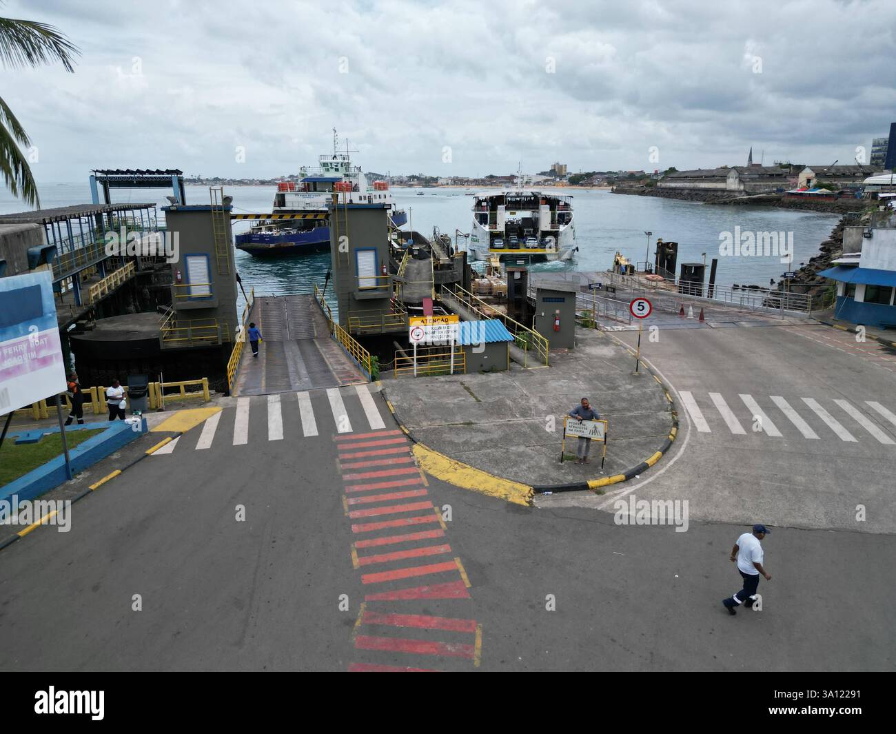 sao joaquim terminal salvador, bahia, brazil - february 9, 2024: view ...