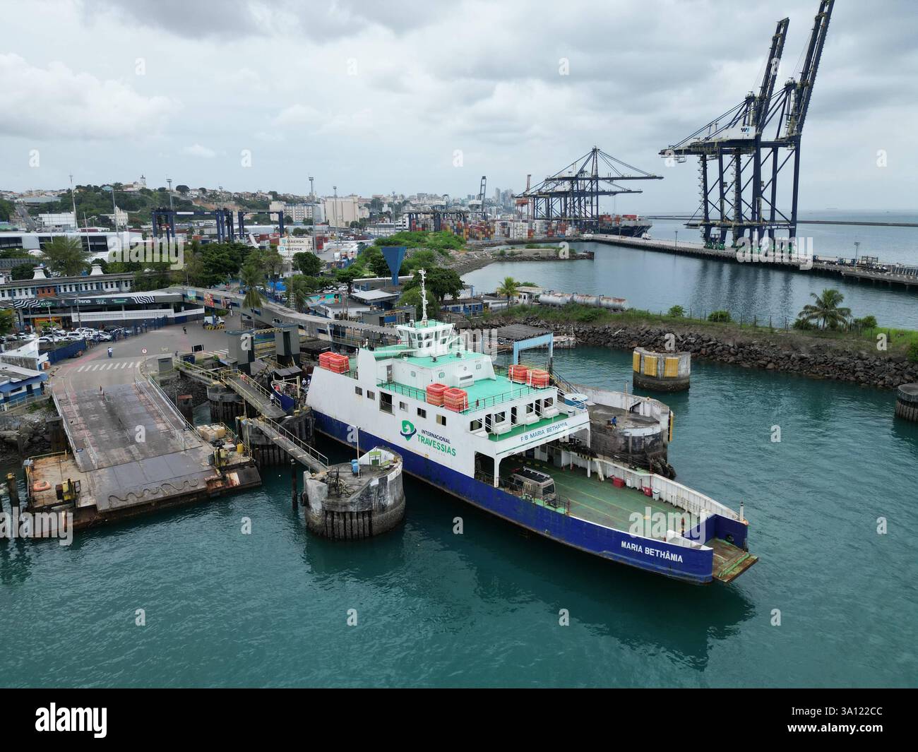 sao joaquim terminal salvador, bahia, brazil - february 9, 2024: view ...