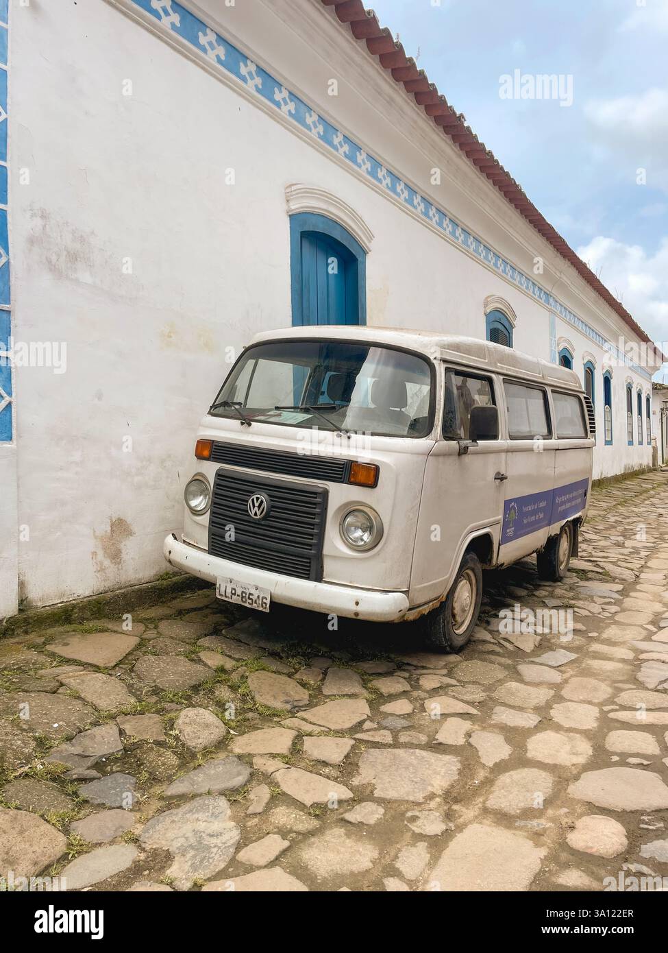 Jan 7, 2025. The old Historic center of Paraty, RJ, Brazil, Wit an old ...