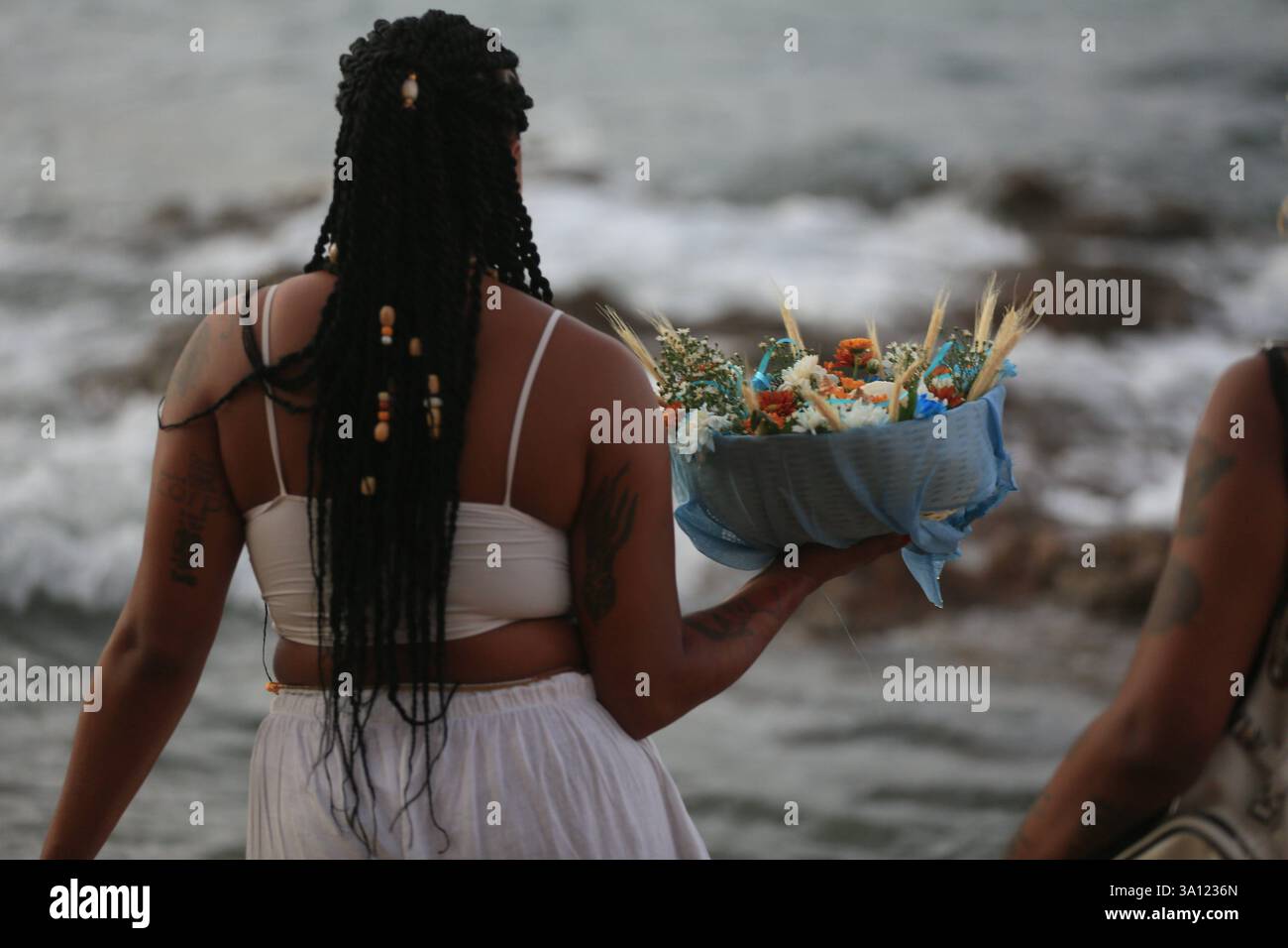 party in honor of yamanja in salvador salvador, bahia, brazil ...