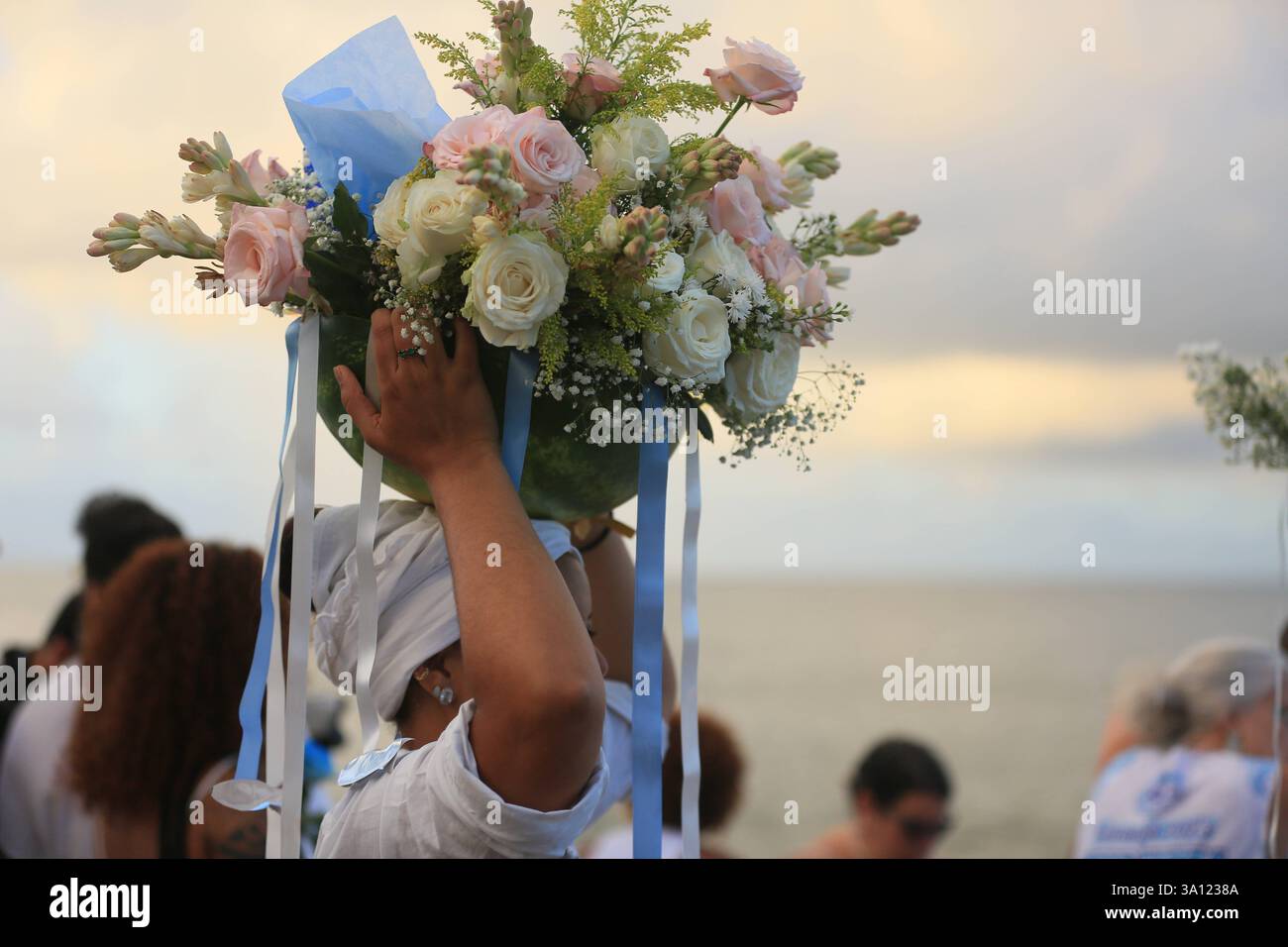 party in honor of yamanja in salvador salvador, bahia, brazil ...