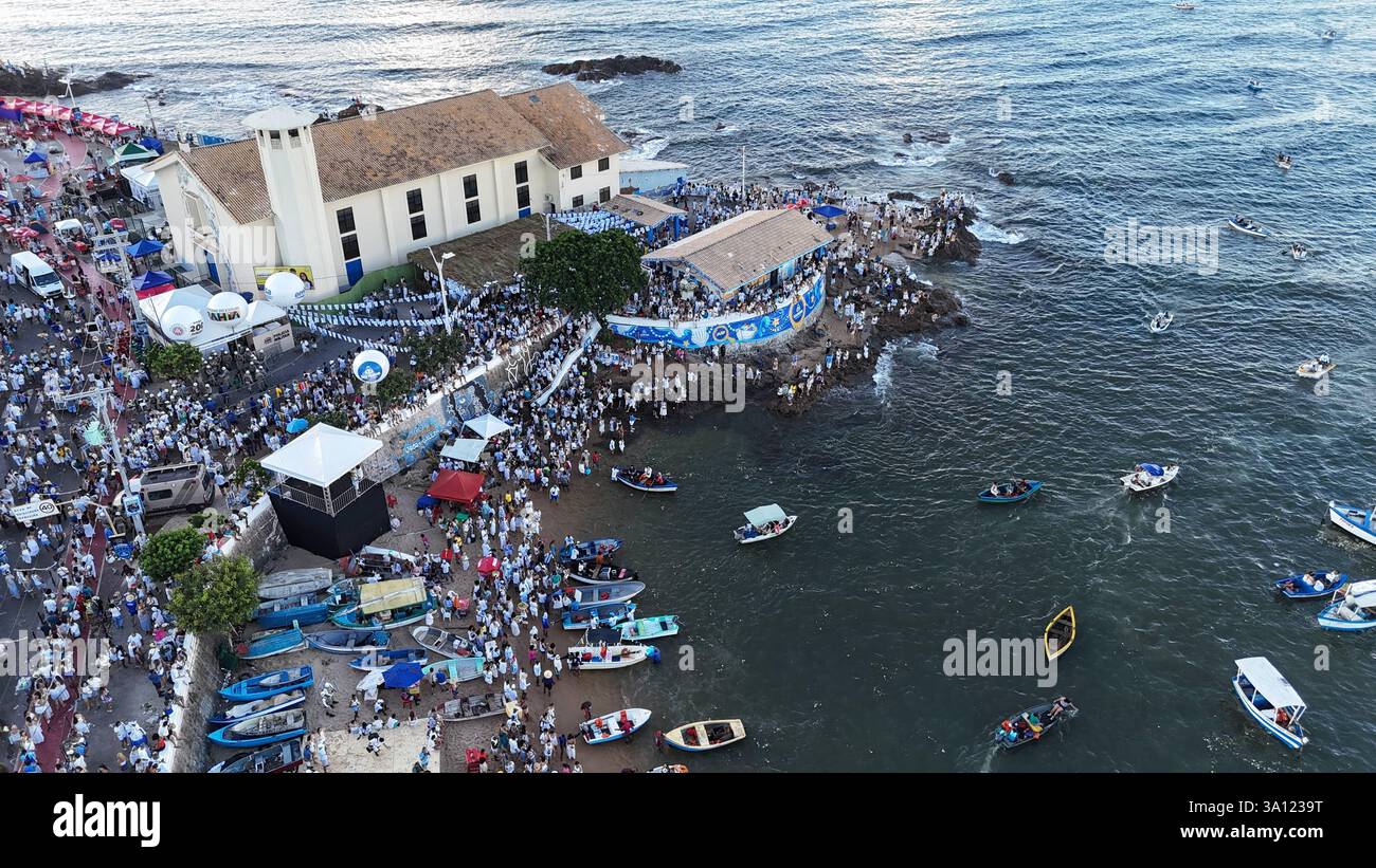 party in honor of yamanja in salvador salvador, bahia, brazil ...