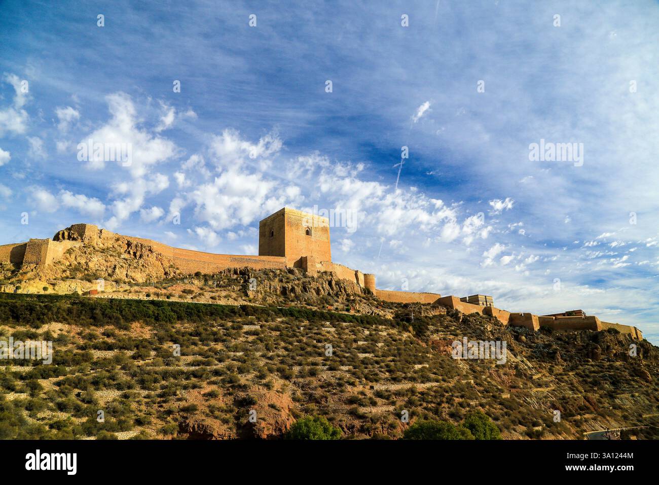 Castello di Lorca, Andalucia, Spain Stock Photo - Alamy