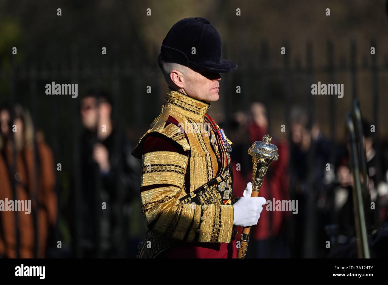 Wellington Barracks, London, UK. 6th Mar, 2025. Annual inspection of ...