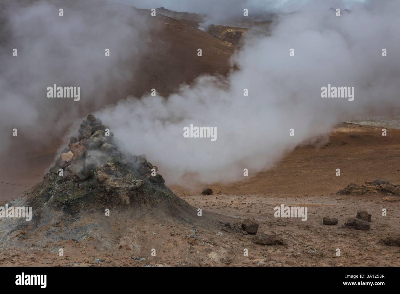 Iceland Hverir – Geothermal Activities and the Island’s Fiery Natural ...