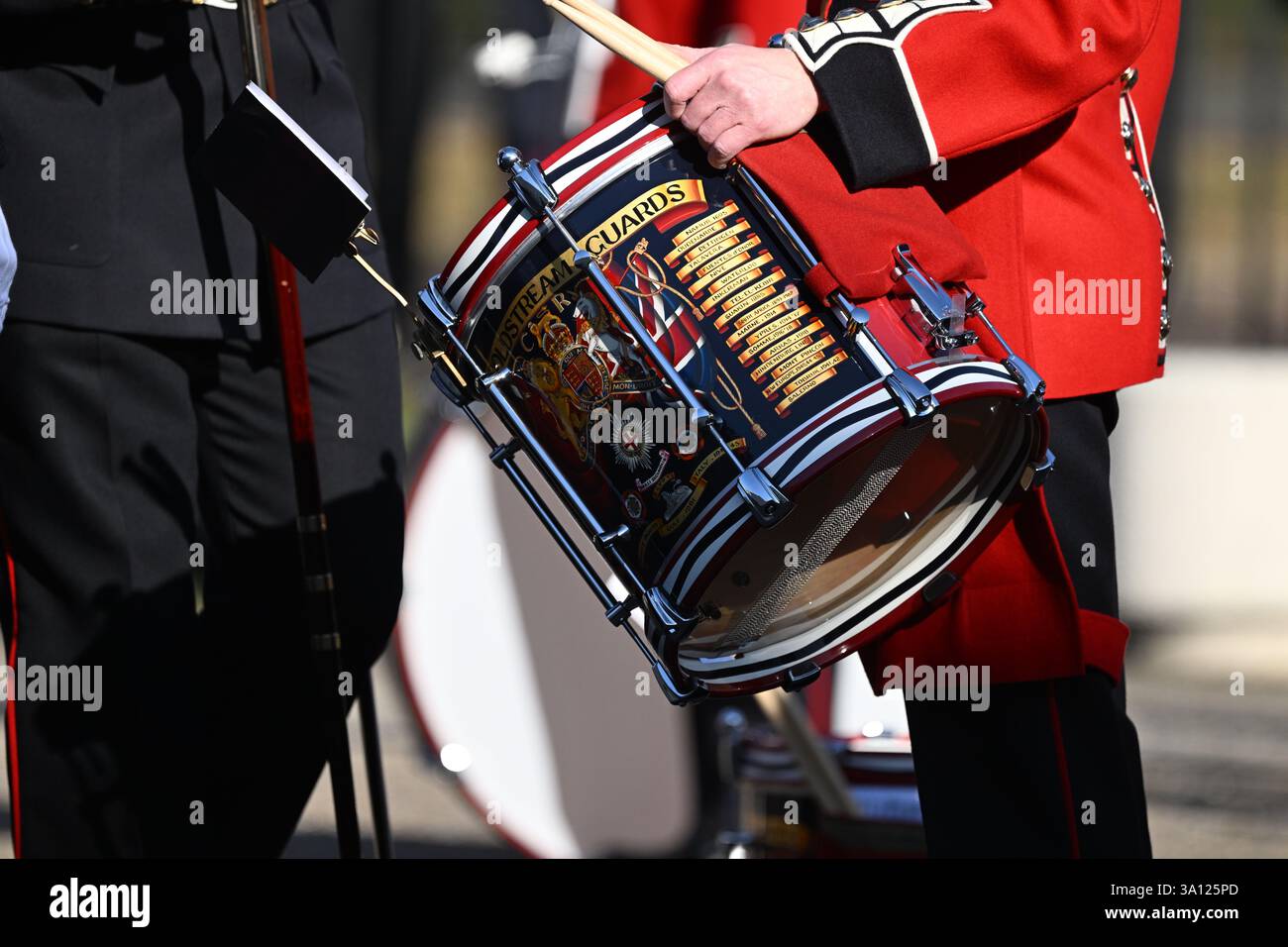 Wellington Barracks, London, UK. 6th Mar, 2025. Annual inspection of ...