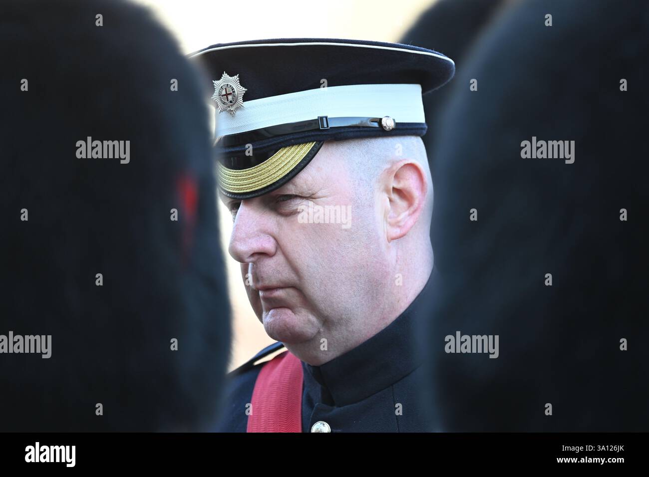Wellington Barracks, London, UK. 6th Mar, 2025. Annual inspection of ...