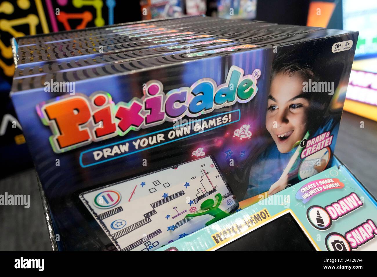 Pixicade, from Abacus Brands Inc,, is displayed at the Toy Fair, in New ...