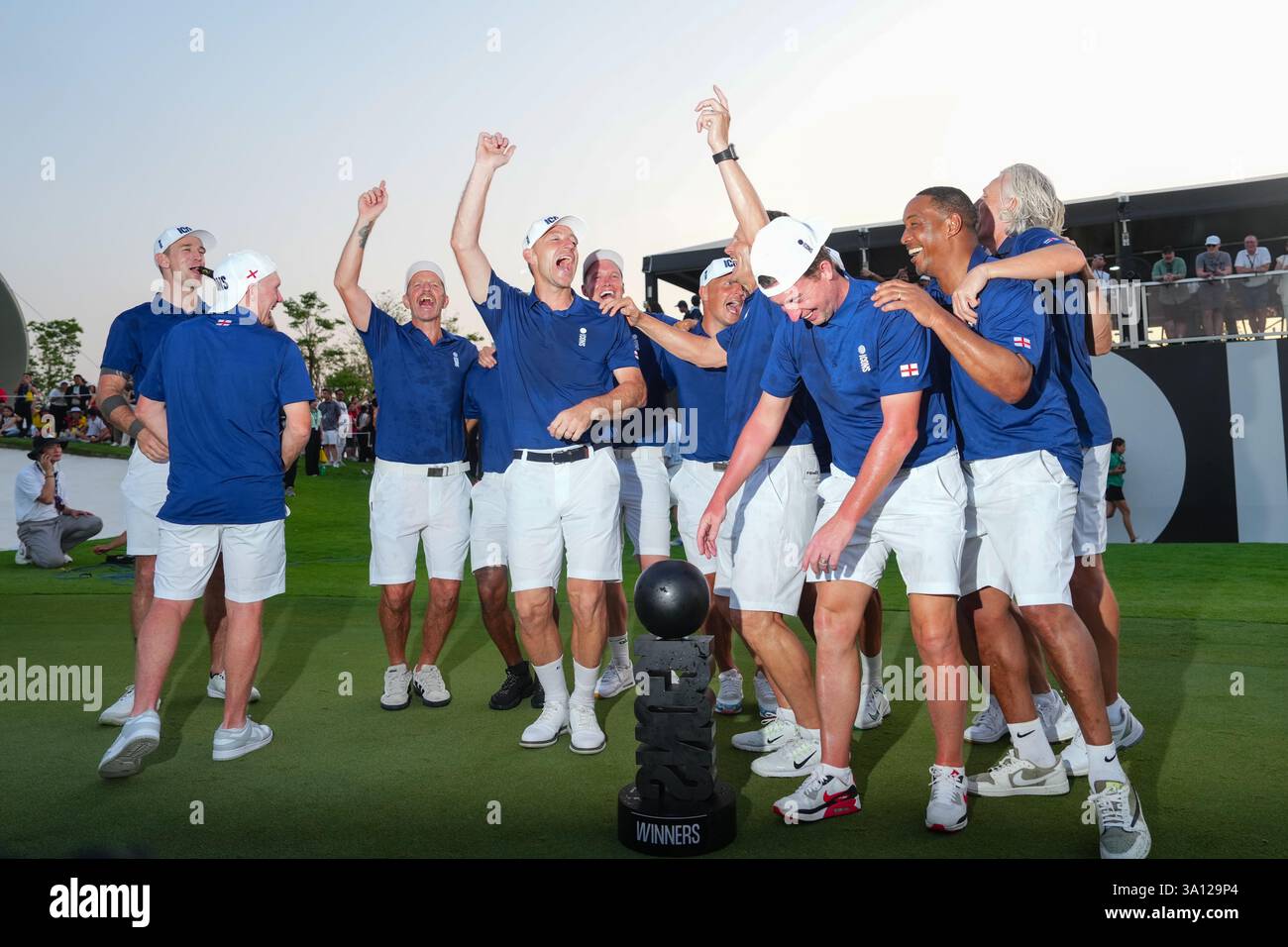 Lee Westwood's Team England claimed a 72-33 victory over Sergio Garcia ...