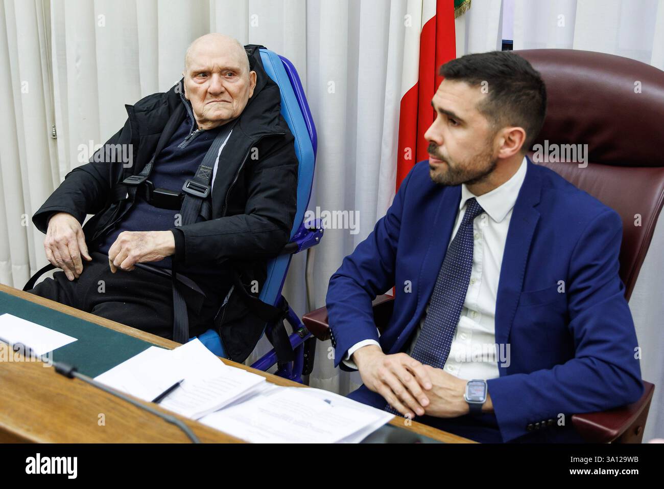 Roma, Italia. 06th Mar, 2025. Rodolfo Fiesoli durante l'audizione ...