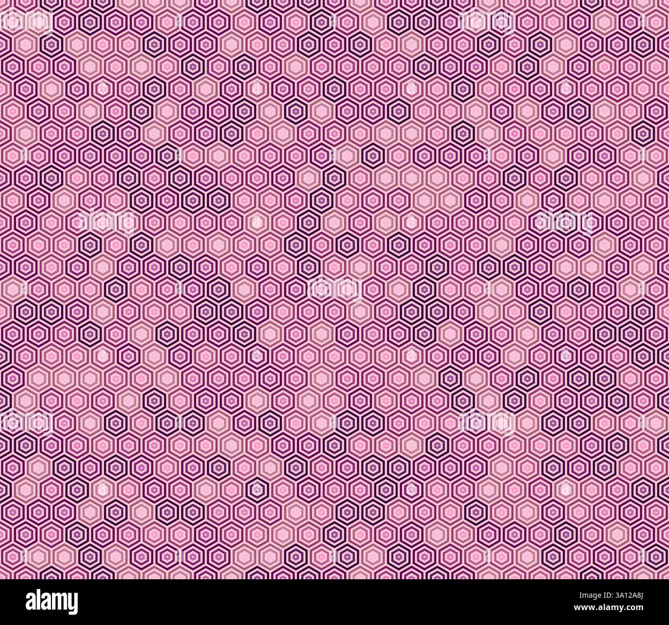 Hexagon background design. Pink color tones gradients. Stacked hexagon bold mosaic cell. Hexagon ...