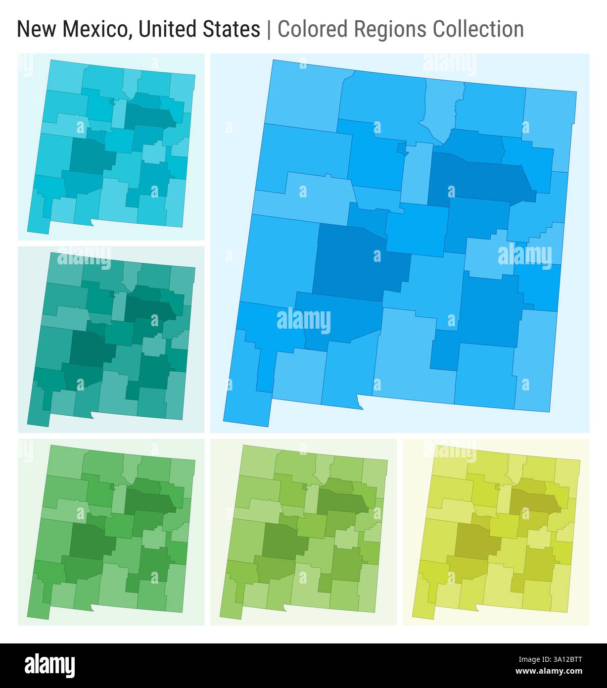 Southwest usa map hi-res stock photography and images - Alamy