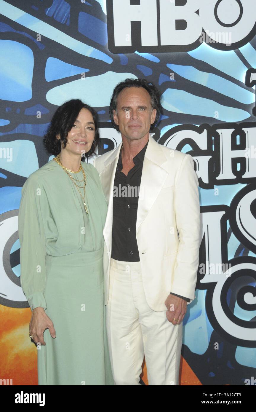 Ca. 05th Mar, 2025. Nadia Conners, Walton Goggins at arrivals for THE ...
