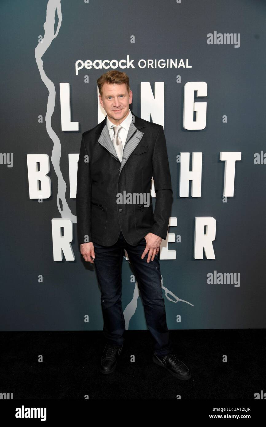 LONG BRIGHT RIVER -- “NYC Premiere” -- Pictured: Dash Mihok at The Metrograph Theater on March 5 ...