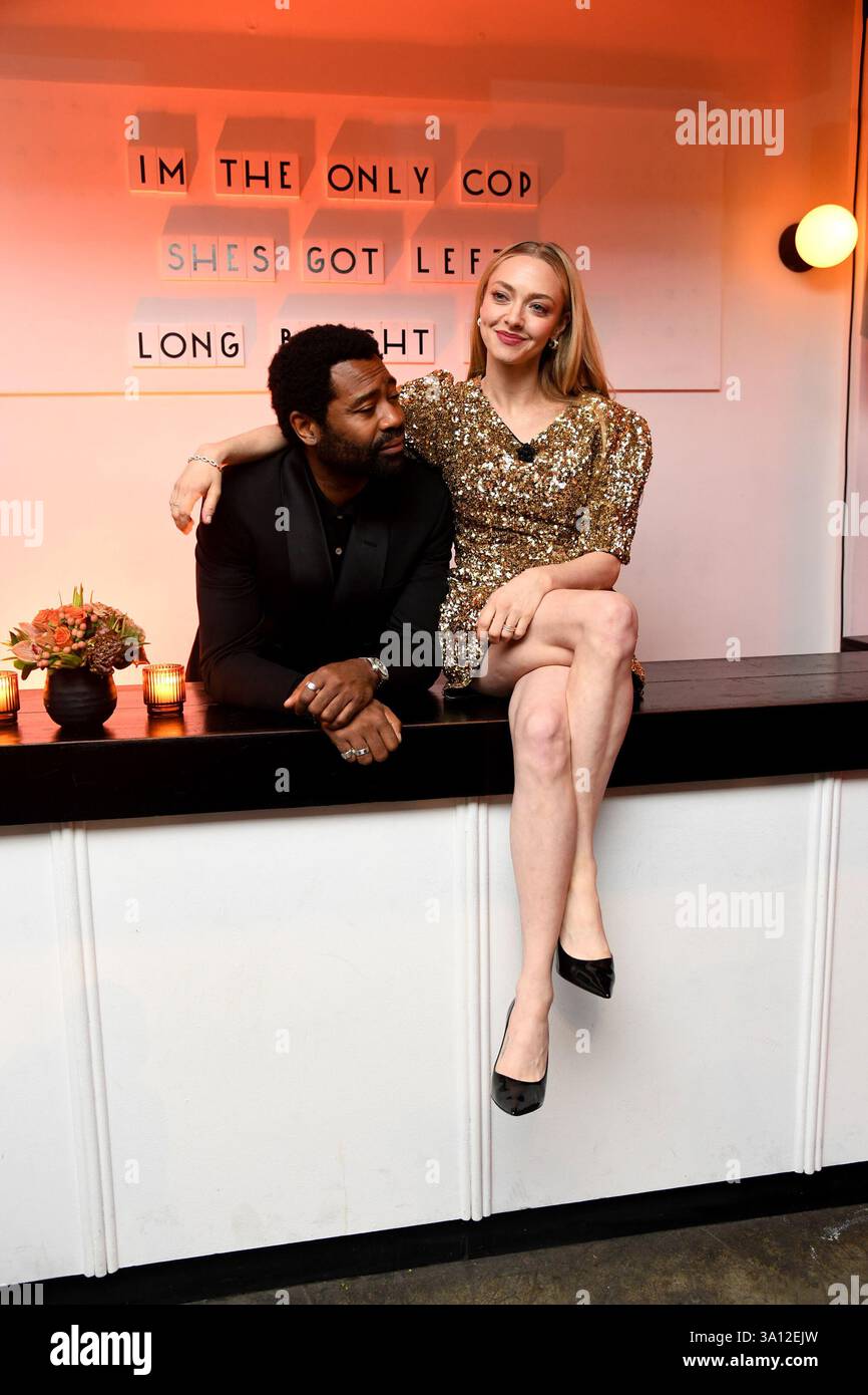 LONG BRIGHT RIVER -- “NYC Premiere” -- Pictured: (l-r) Nicholas Pinnock ...