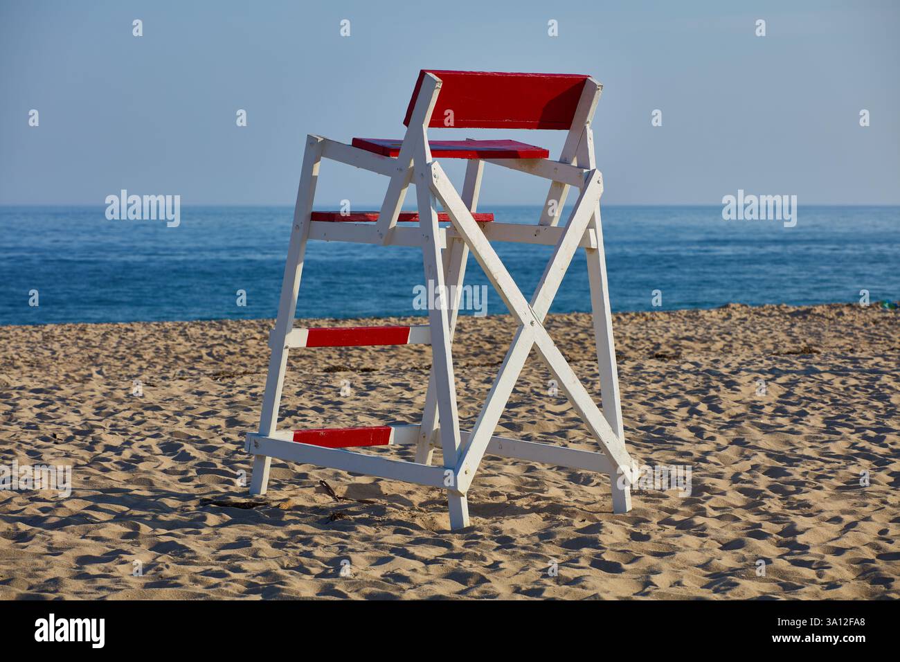 Lifeguard tower on the beach Stock Photo - Alamy