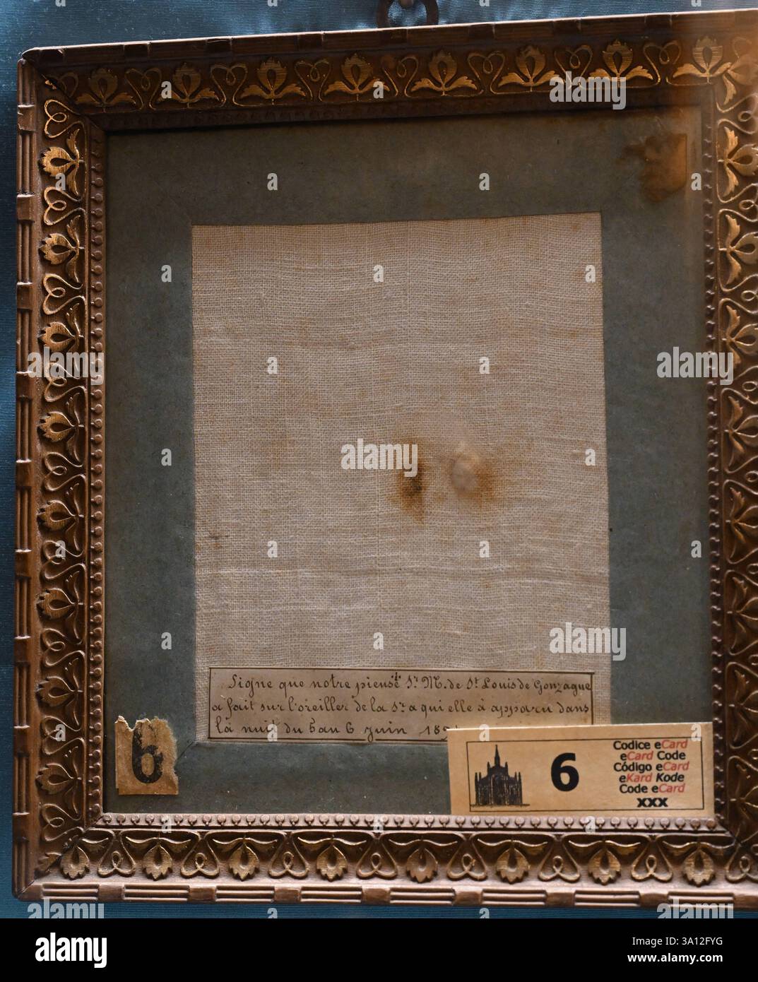 The ‘ Museum of the Holy Souls in Purgatory' housed in a room of the ...