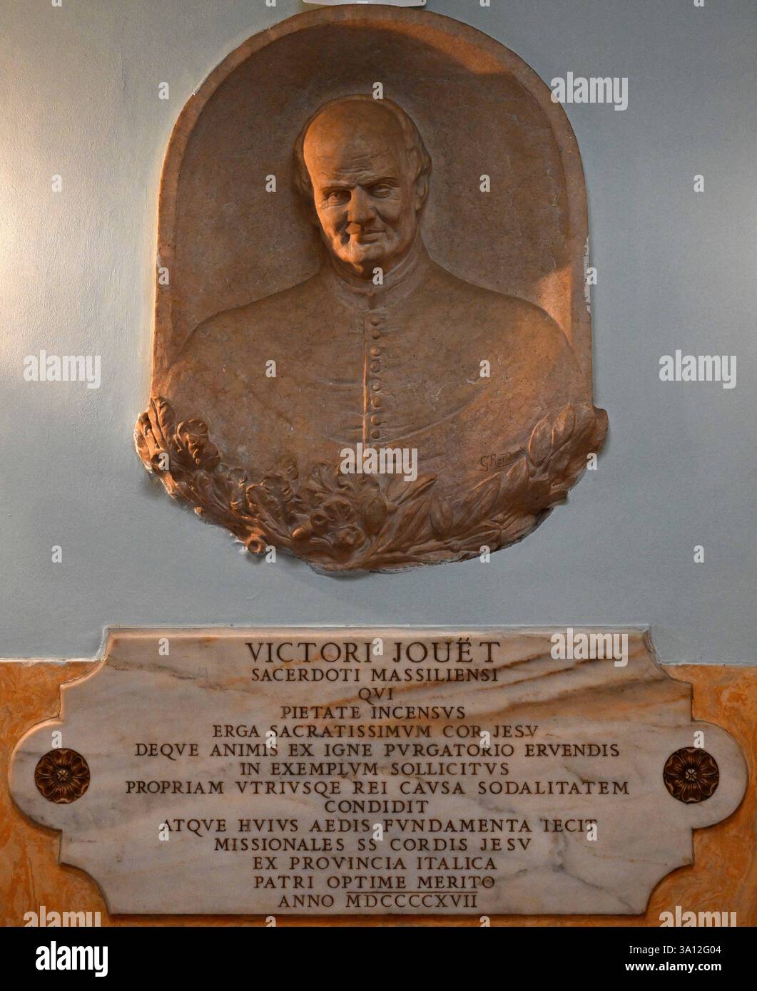 The ‘ Museum of the Holy Souls in Purgatory’ housed in a room of the ...