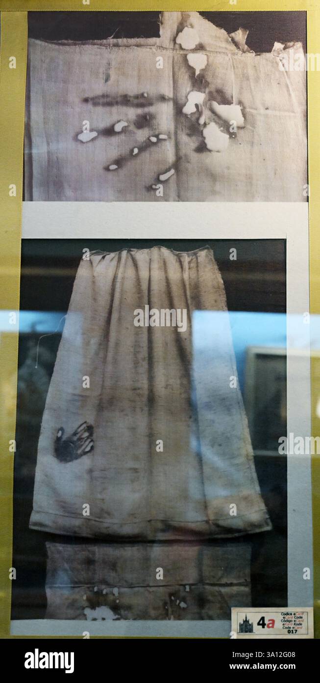 The ‘ Museum of the Holy Souls in Purgatory’ housed in a room of the ...