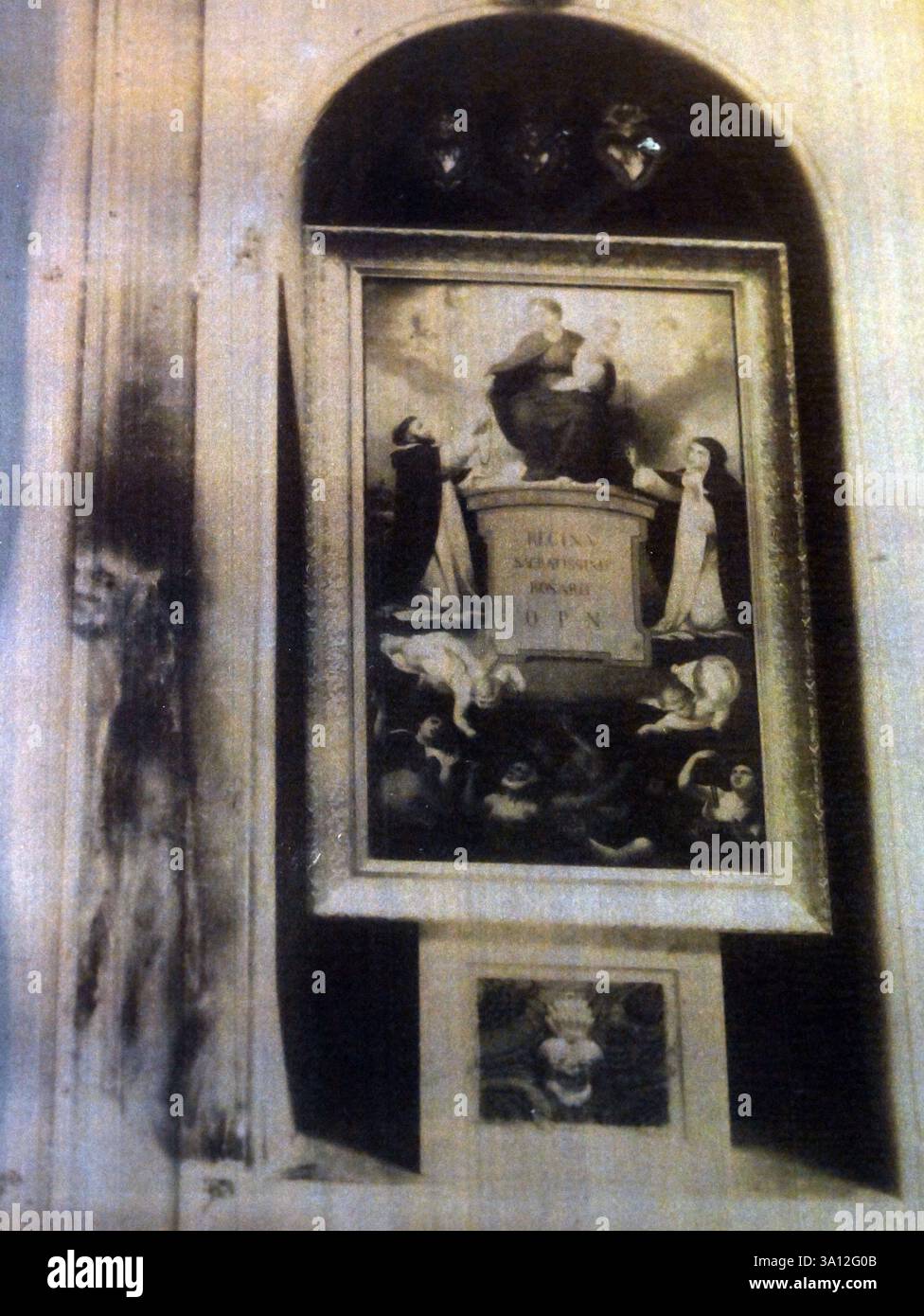 The ‘ Museum of the Holy Souls in Purgatory' housed in a room of the ...
