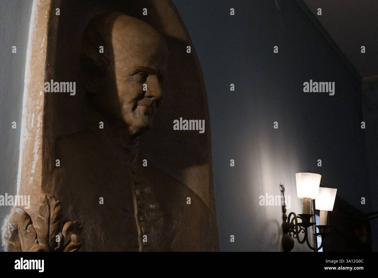 The ‘ Museum of the Holy Souls in Purgatory’ housed in a room of the ...