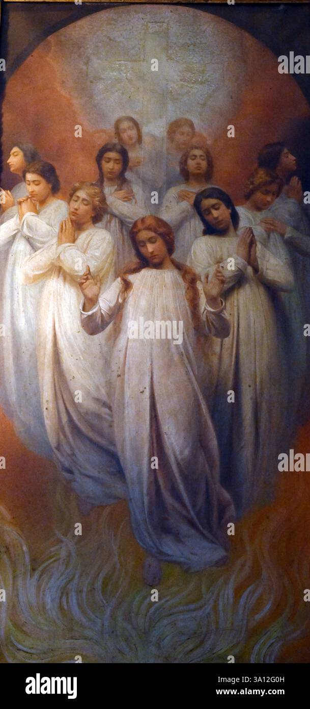 The ‘ Museum of the Holy Souls in Purgatory’ housed in a room of the ...