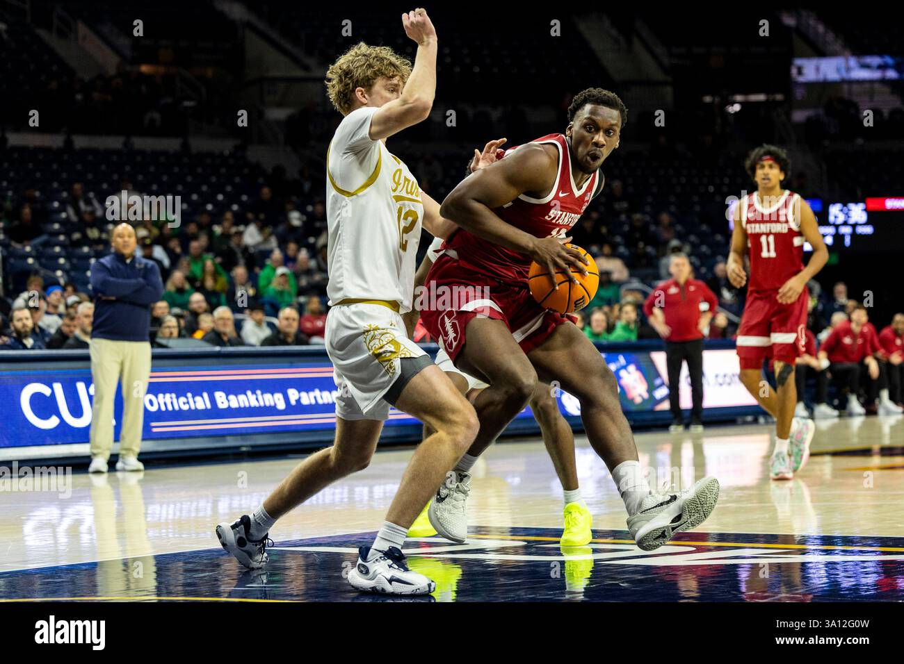 South Bend, Indiana, USA. 05th Mar, 2025. Stanford forward Chisom ...