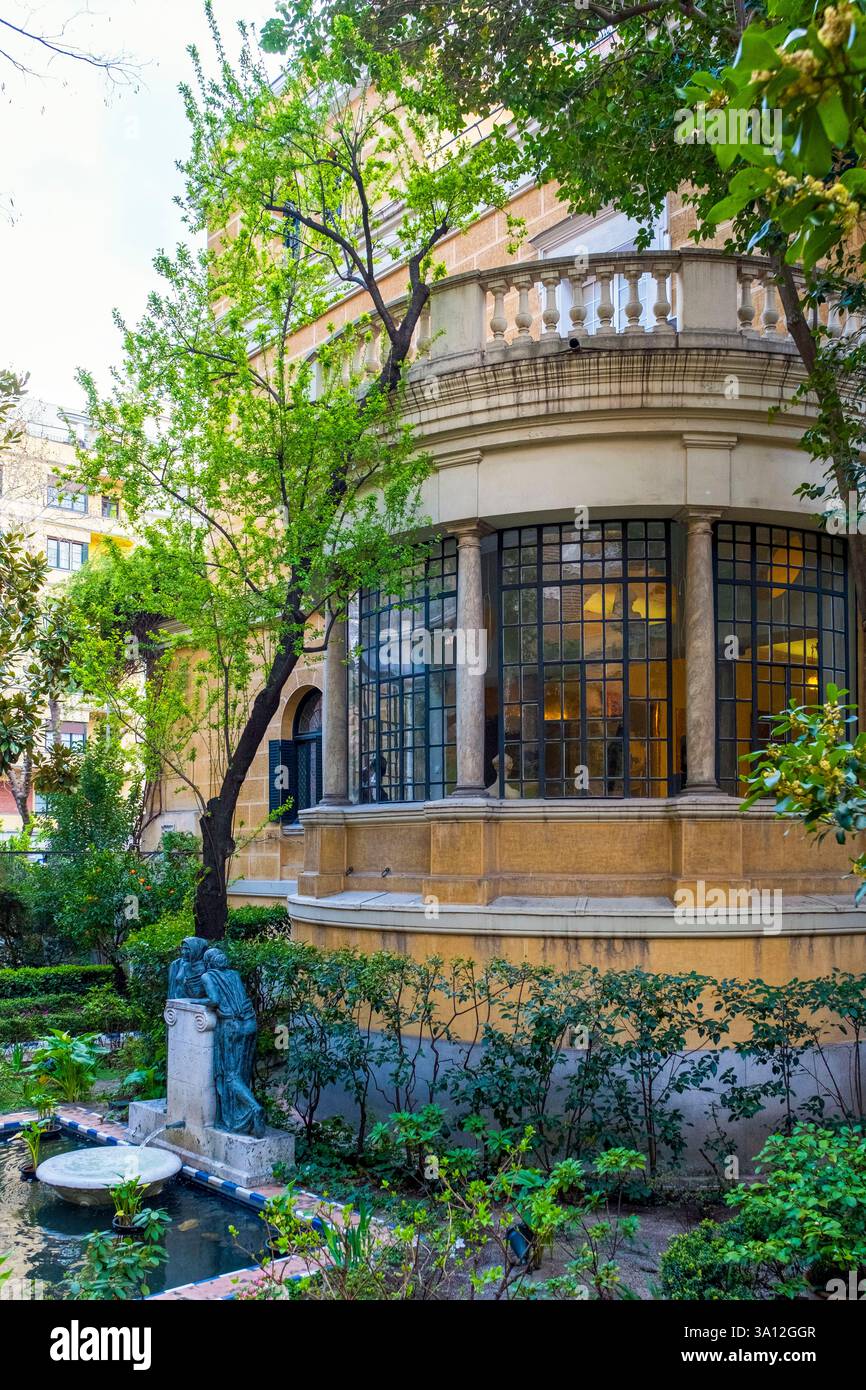 Spain, Madrid, Sorolla museum (house workshop of the painter Stock ...