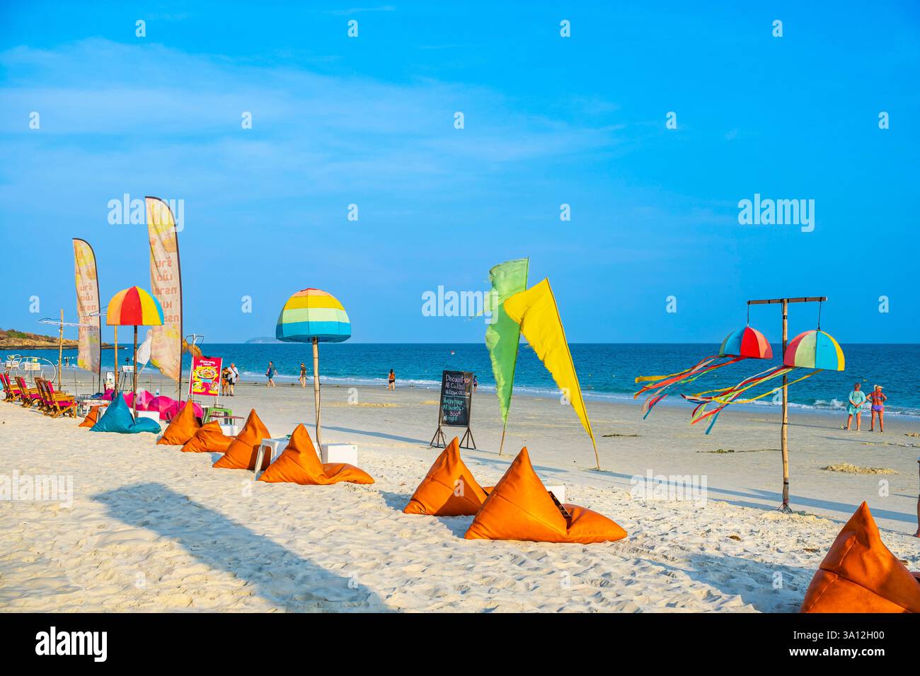 Thailand, Rayong province, Ko Samet island, Sai Kaew beach Stock Photo ...