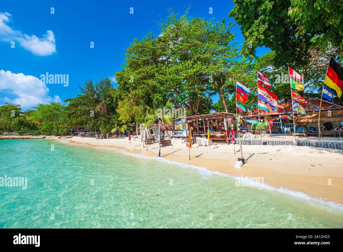 Thailand, Rayong province, Ko Samet island, Ao Cho beach Stock Photo ...
