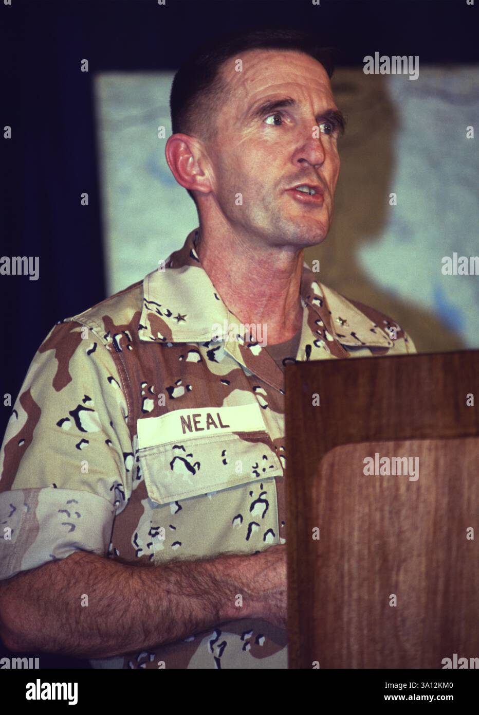 Gulf1991 First Gulf War: 7th February 1991 U.S. Marine Corps General ...