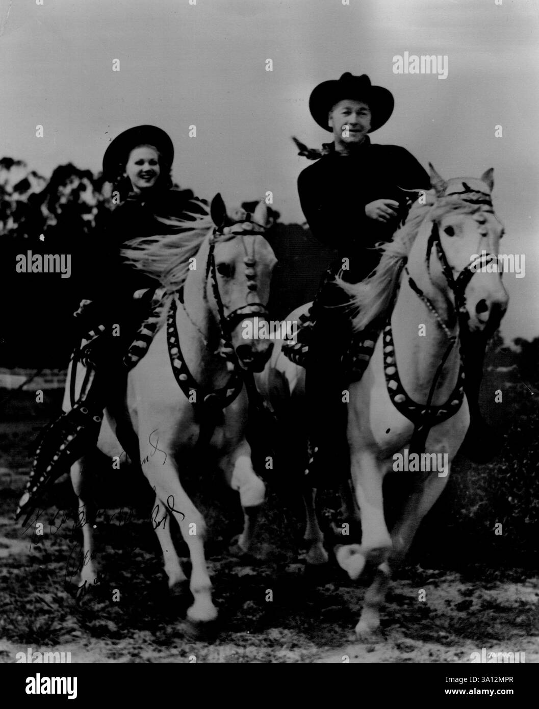 Hopalong Cassidy and Topper. Actor William Boyd, better known as ...