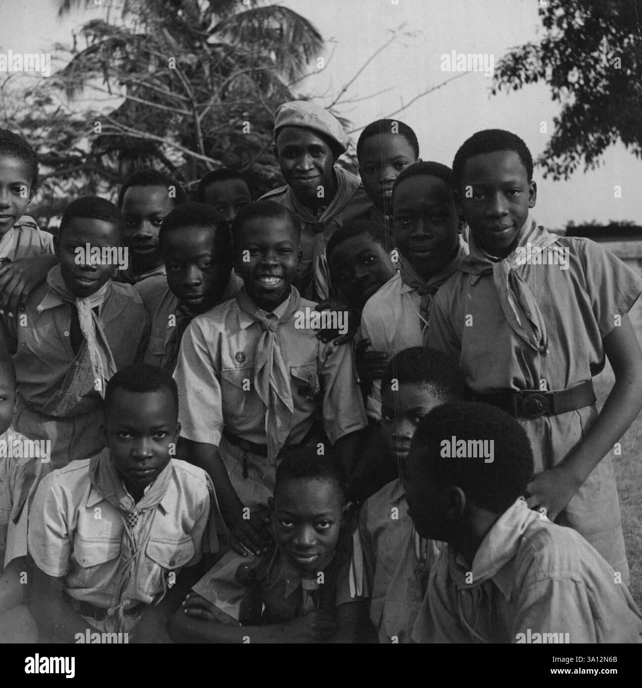 An African Secondary School: St. Gregory's Lagos. -- Nigerian boys are ...