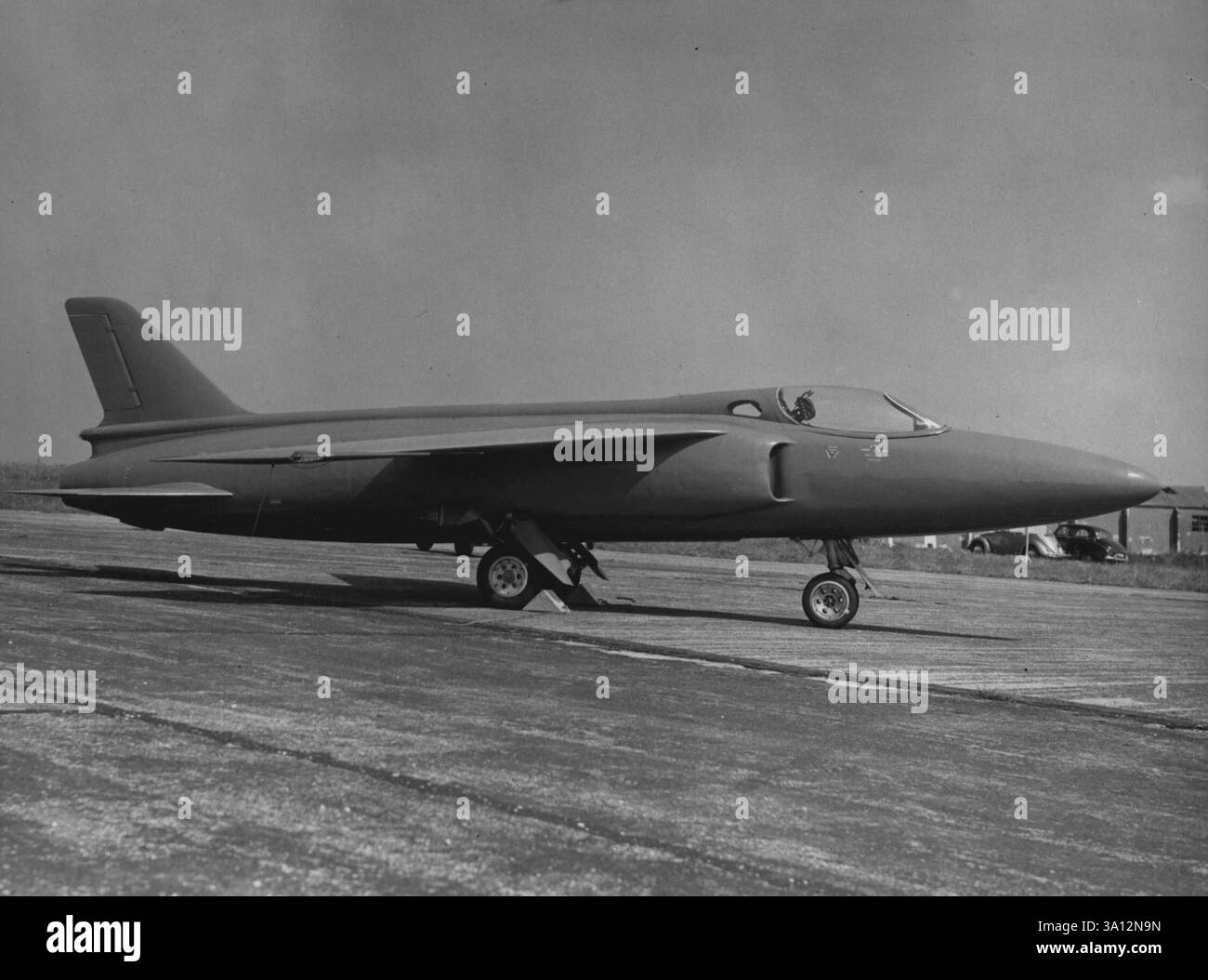Prototype of The World's First Light Jet Fighter on View.A general view ...