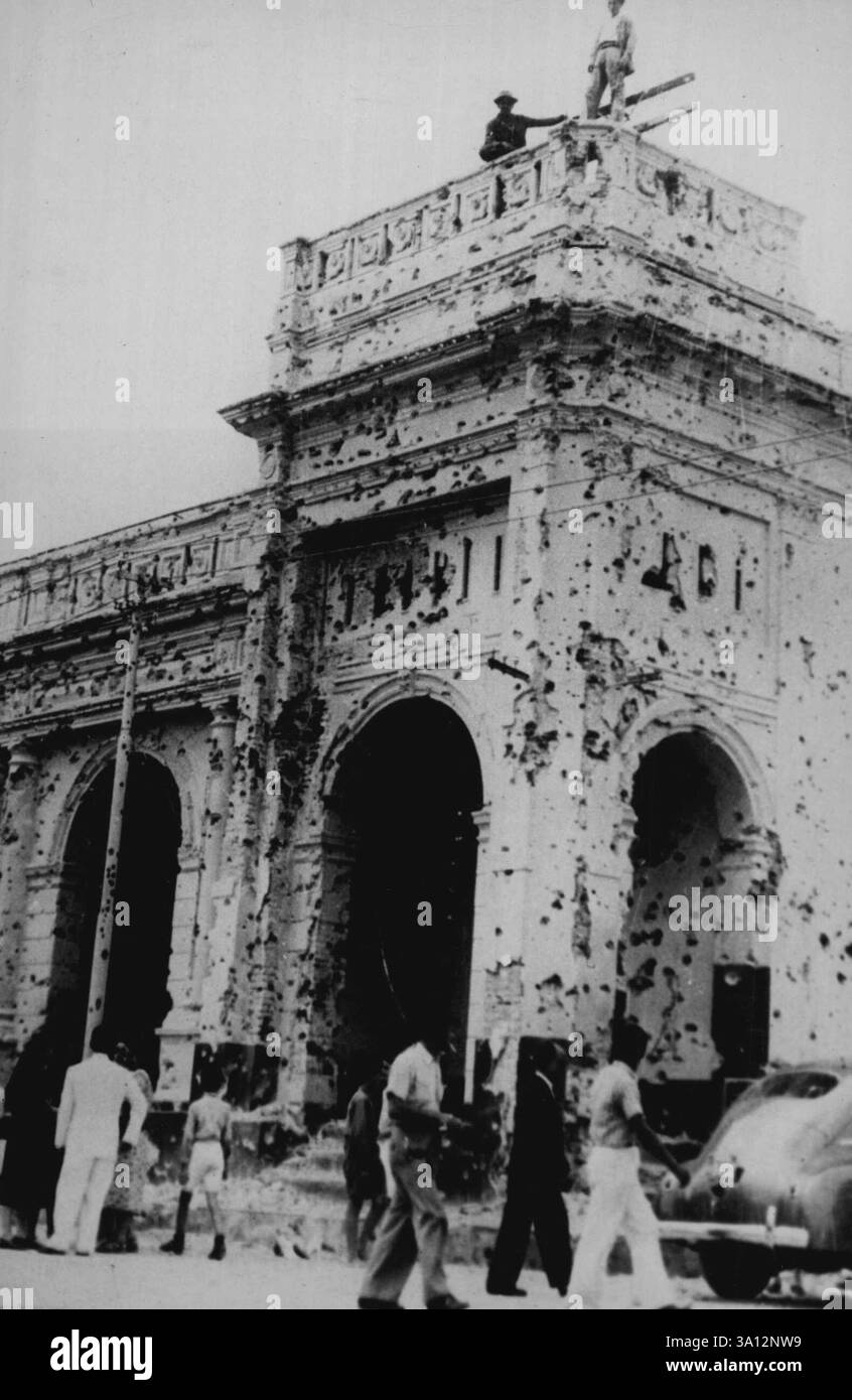 Paraguay building not asuncion Black and White Stock Photos & Images ...