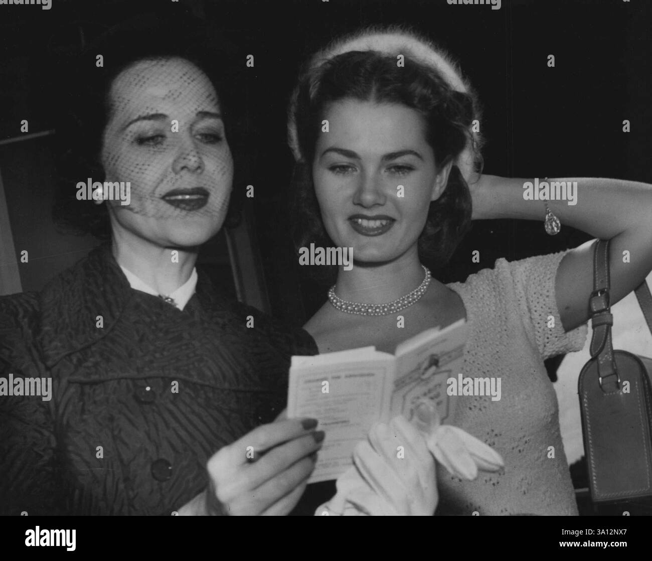 Curious and envious eyes followed American actress Mary Brain's black ...