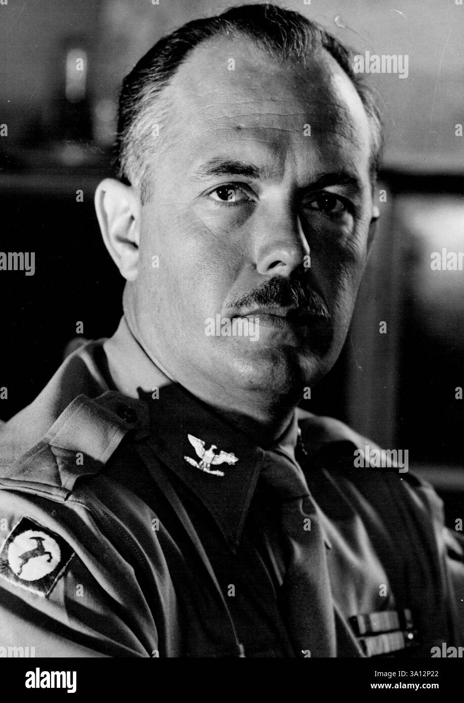 Col. Alfred Bowman, Chief officer of allied Military Government of 13 ...