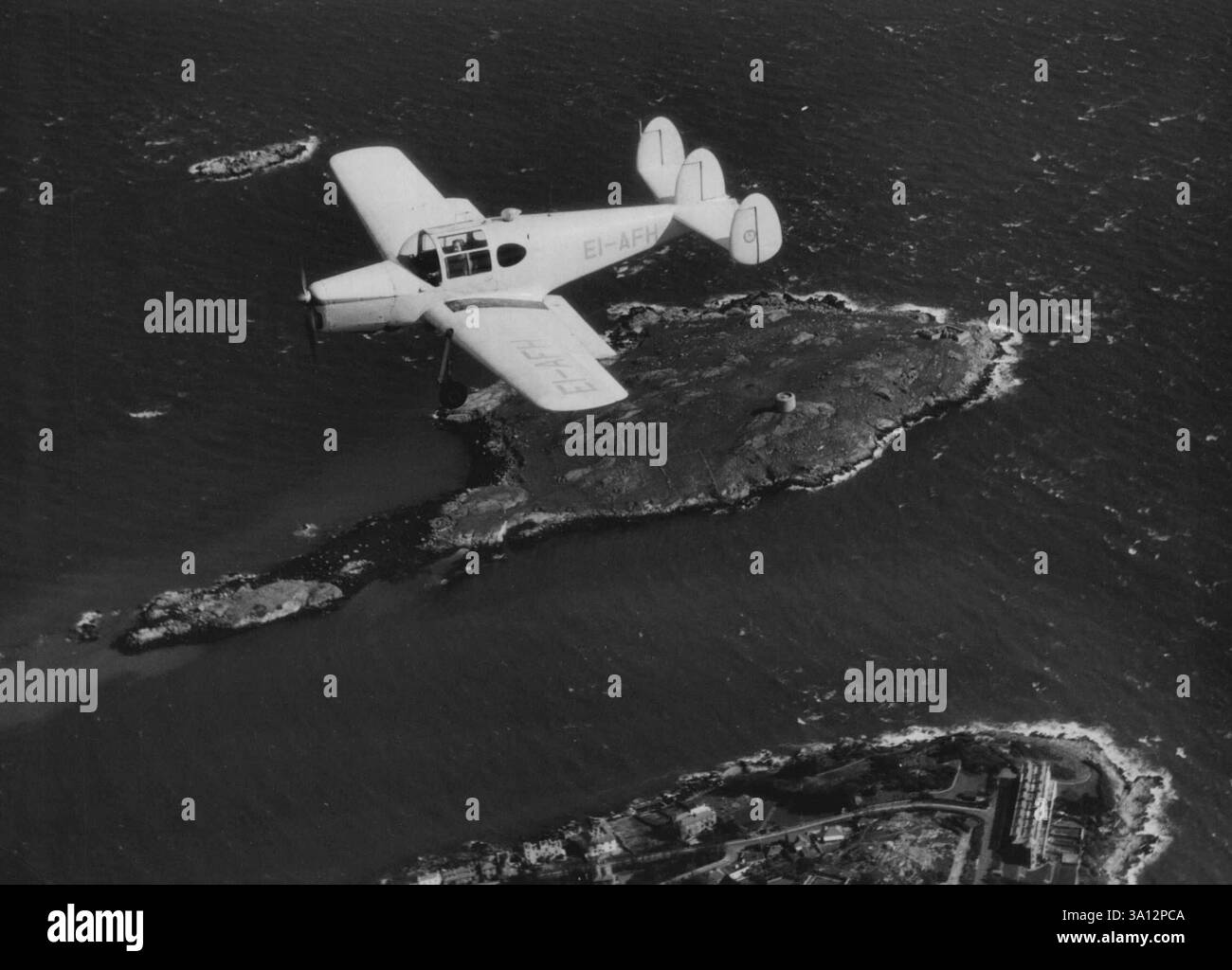 Search Continues For Missing Flier -- A view of the Miles Messenger ...