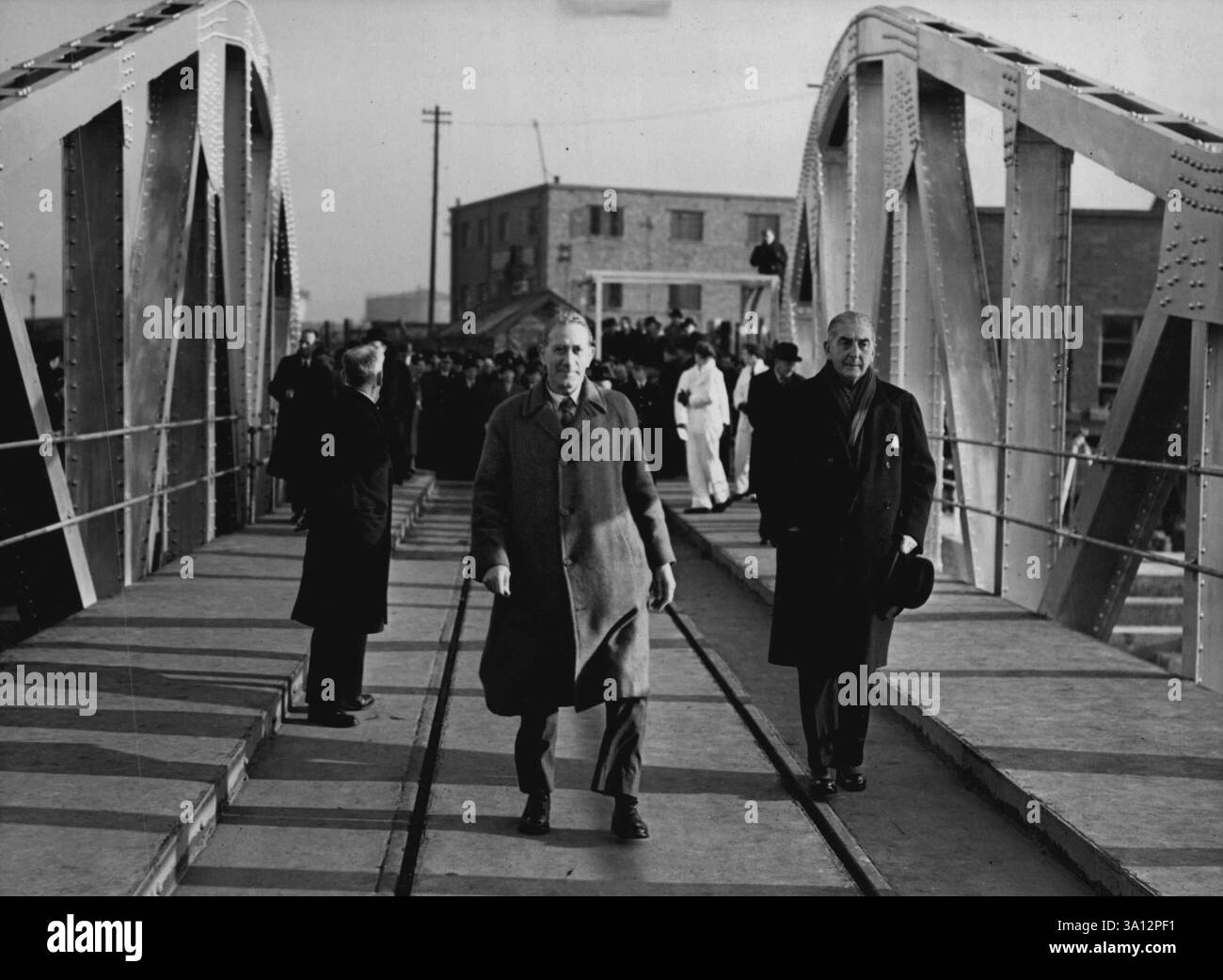 First Aluminum Bridge In The World. C -- The Rt. Hon A.J. Barnes, the ...