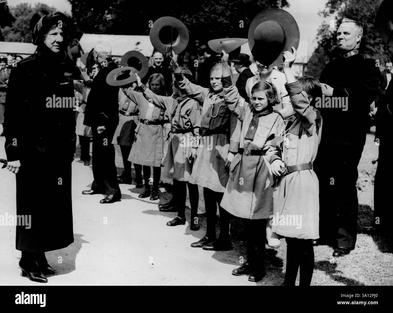 General Booth Holds Reception for High Council of Salvation Army.Guard ...