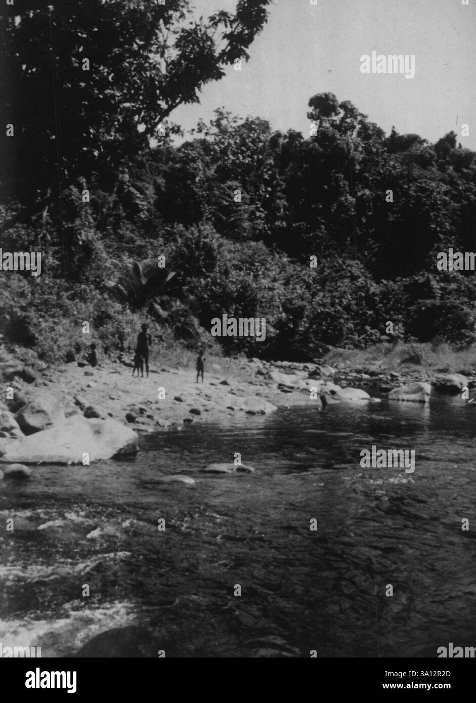 Amboga River - New Guinea. July 28, 1942 Stock Photo - Alamy
