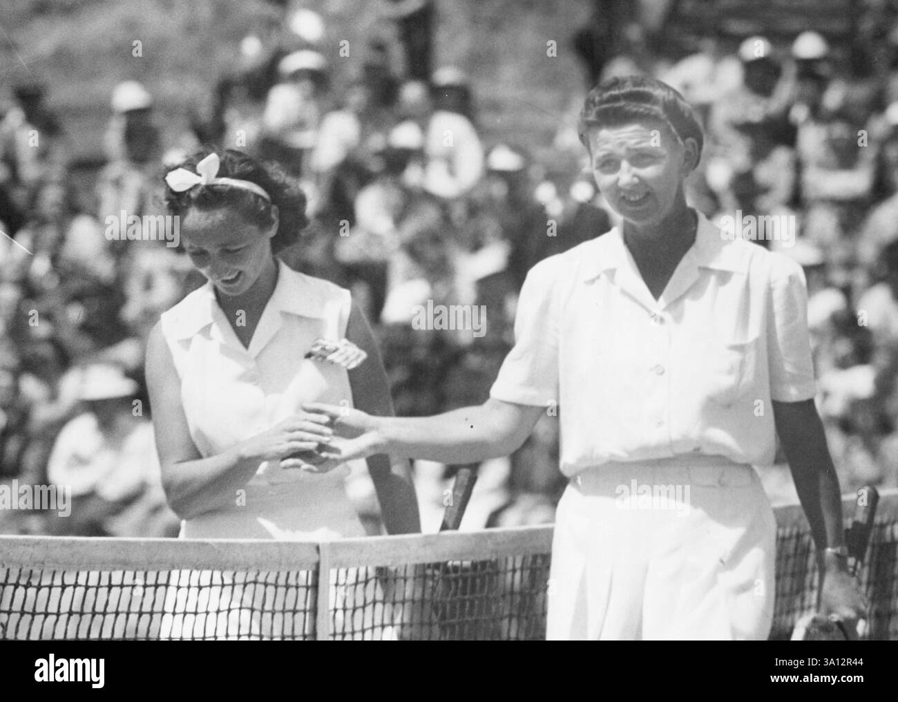 Mrs. Nancy Bolton (R) and Miss Toowey (L) after ***** Bolton's win in ...