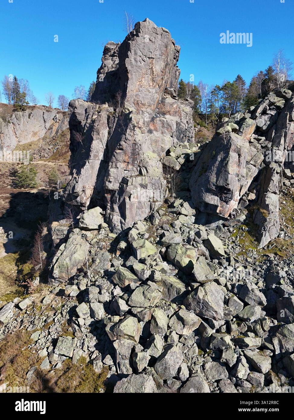 Die Binge in Geyer-Zeugnis des Altbergbaues 0503-25/ Die Geyersche ...