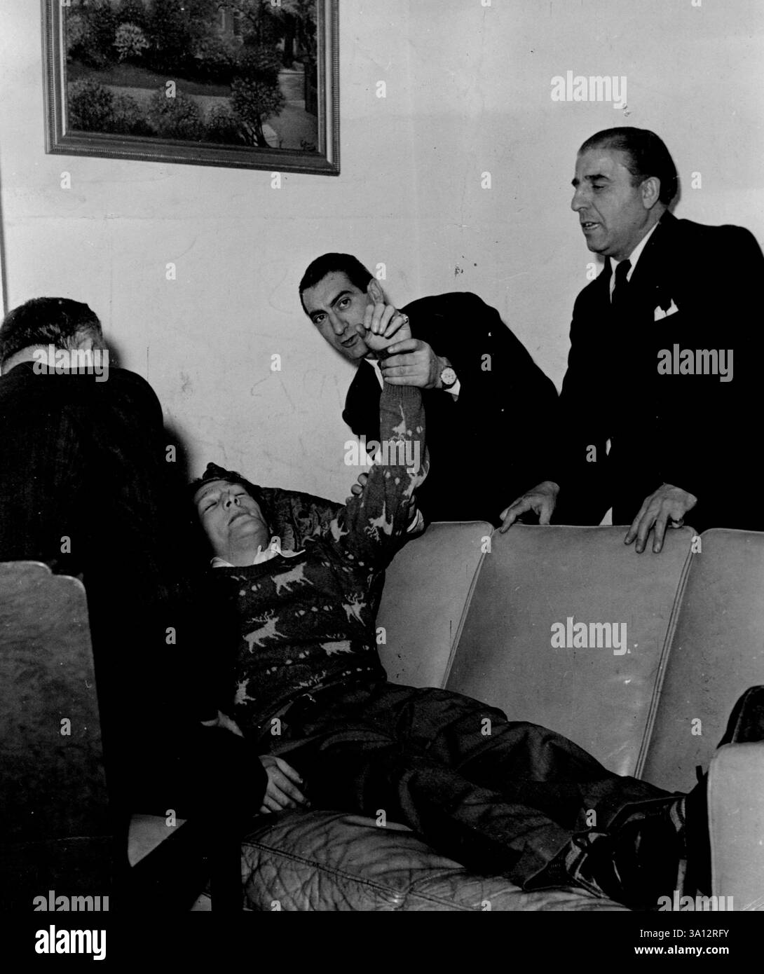 To get rid of an "inferiority" complex, which appears when ever he is ...