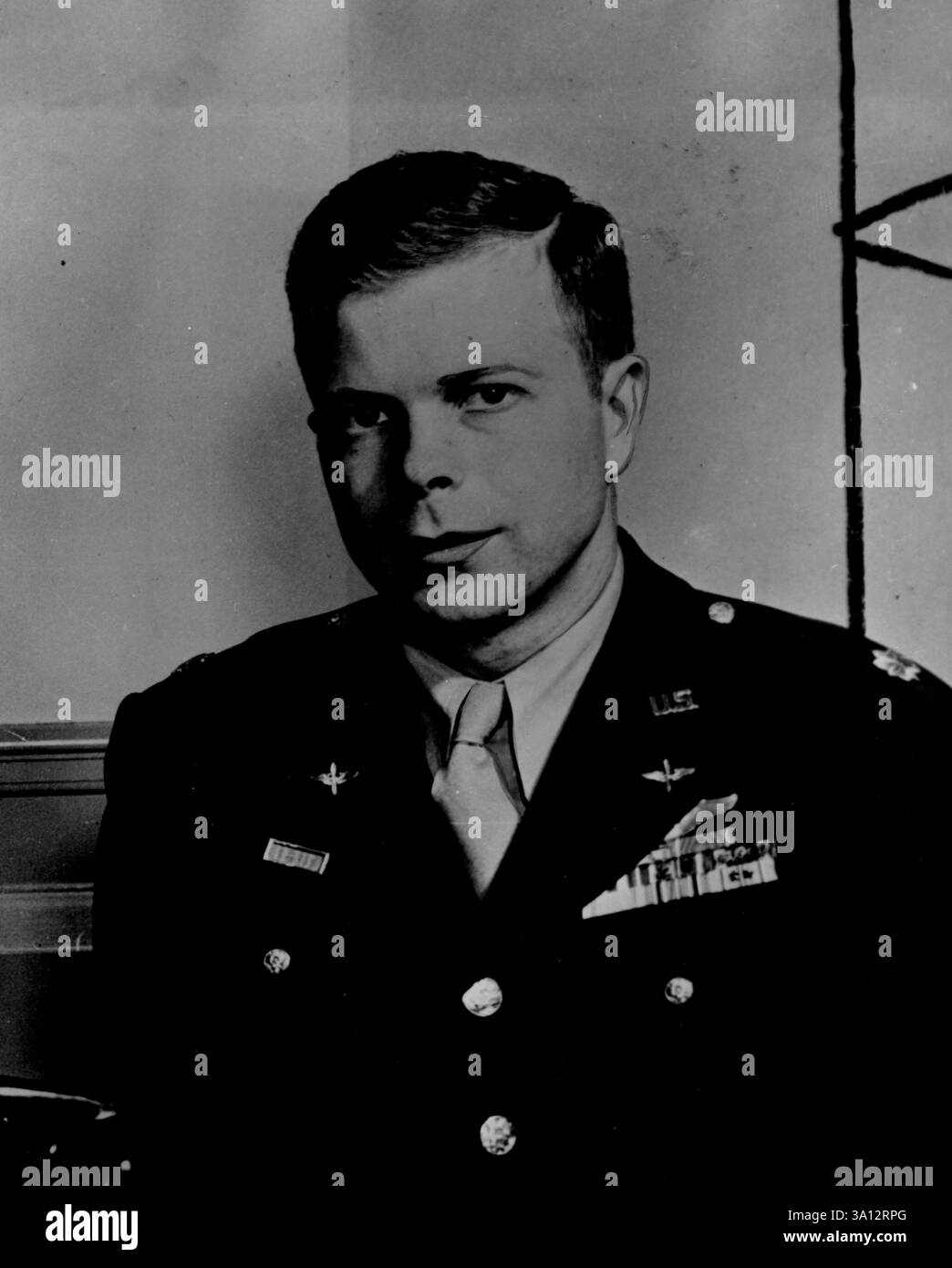 Major Richard Bong. August 08, 1945 Stock Photo - Alamy