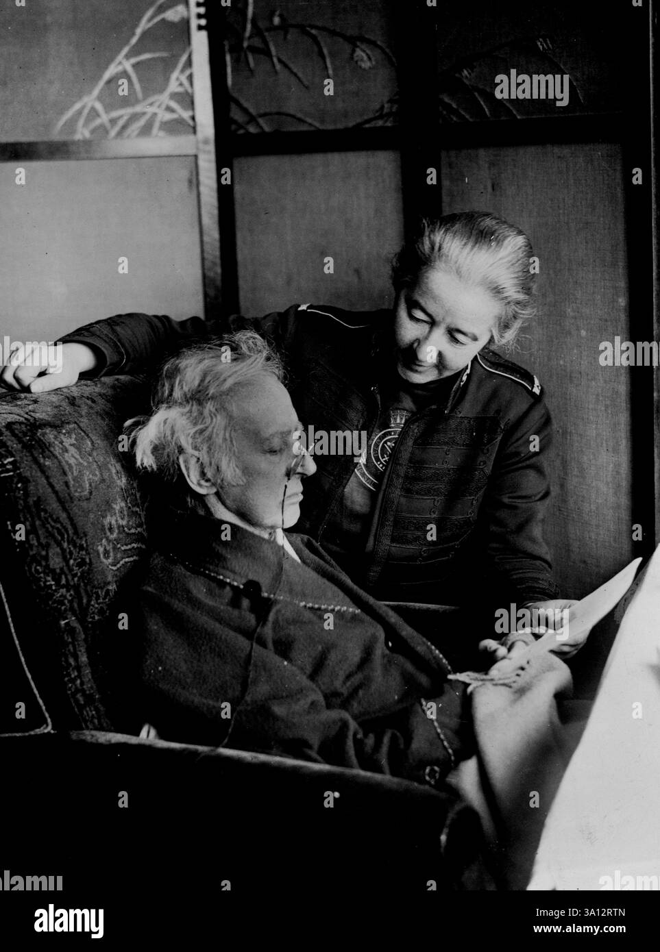 General Booth On The Road To Recovery -- A photograph of General ...