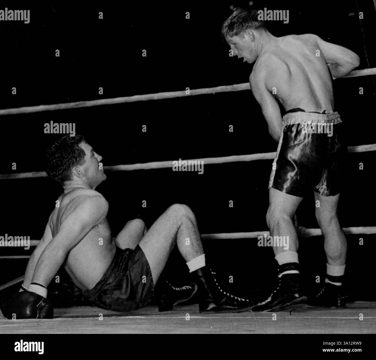Down - But He Was The WinnerBobby Boland down early ***** the fight ...